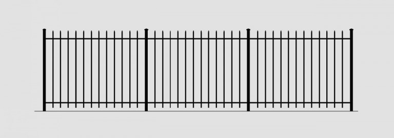 Elevation Styles For Wrought Iron Fences - Cassidy Bros. Forge, Inc.